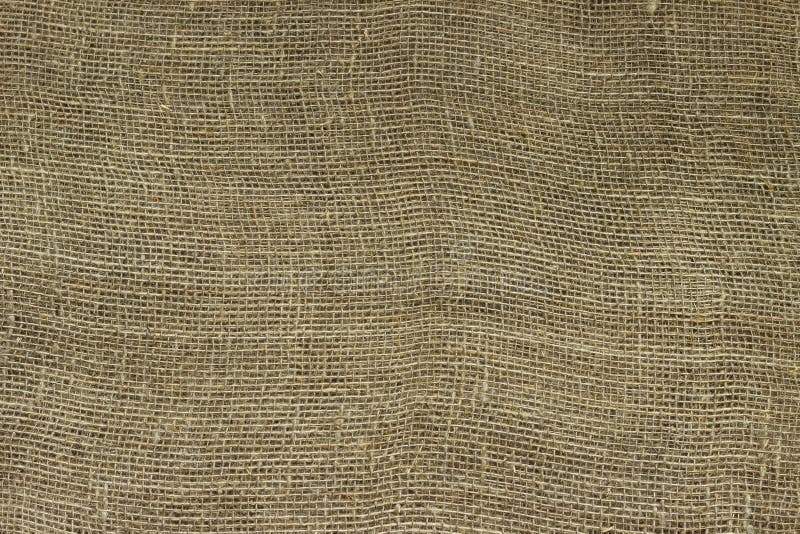 The Structure of the Threads of a Natural Burlap Fabric Stock Photo ...