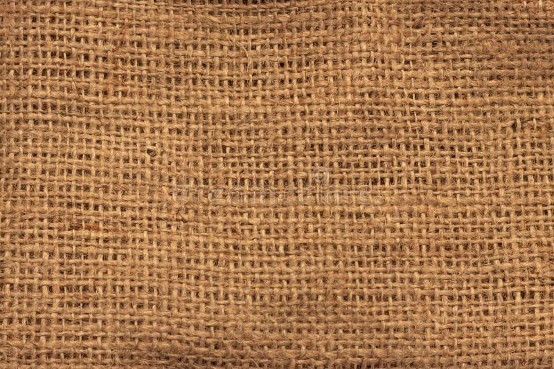 The Structure of the Threads of a Natural Burlap Fabric Stock Image ...