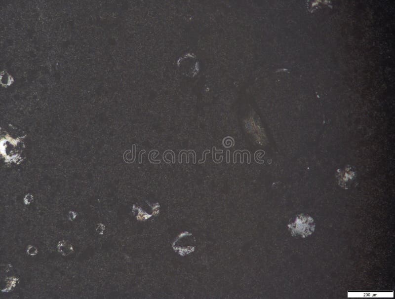 Structure of Titanium Under a Microscope. Stock Photo - Image of ...