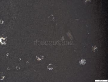 Structure of Titanium Under a Microscope. Stock Photo - Image of ...