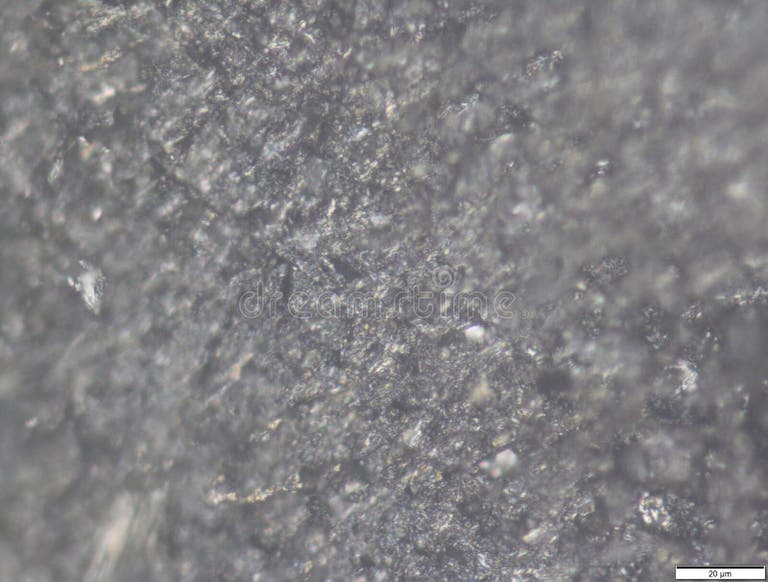 Structure of Titanium Under a Microscope. Stock Image - Image of macro ...