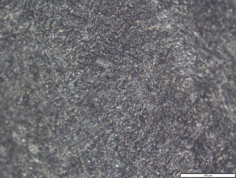 Structure of Titanium Under a Microscope. Stock Photo - Image of ...