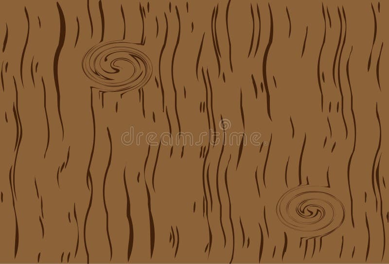 Structure of a Tree with Knots Stock Vector - Illustration of painted ...