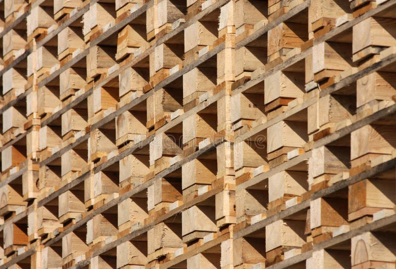 Structure of Wooden Pallets in Stock Stock Photo - Image of abstract ...