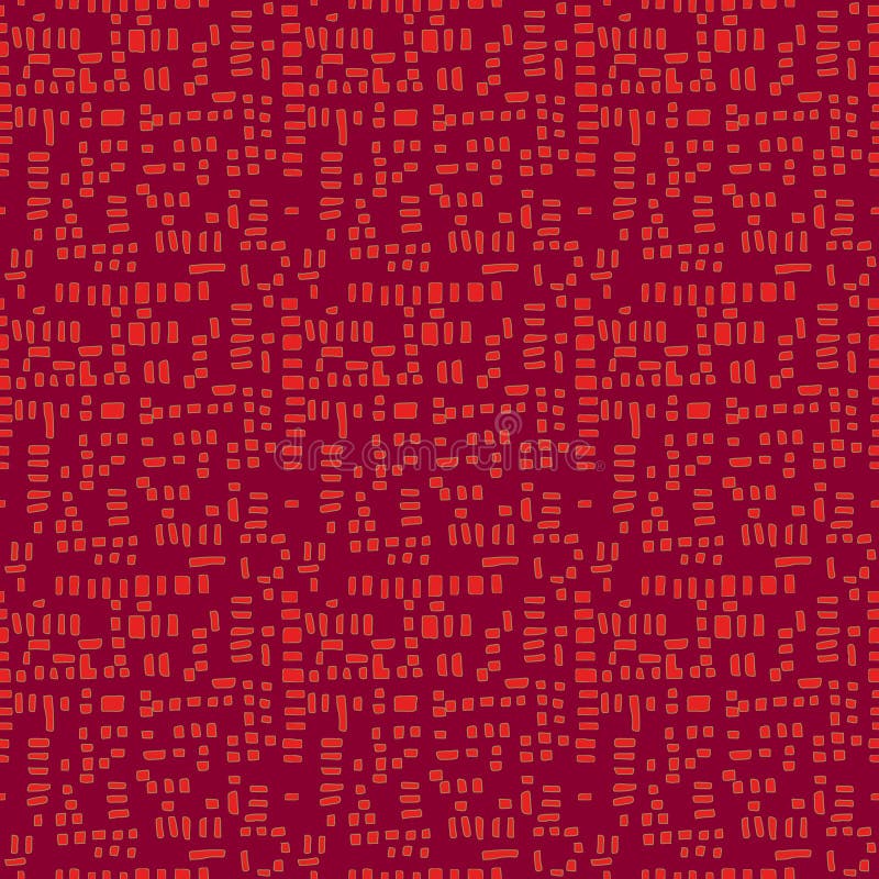 Structured Background with Red Rectangles. Stock Vector - Illustration ...