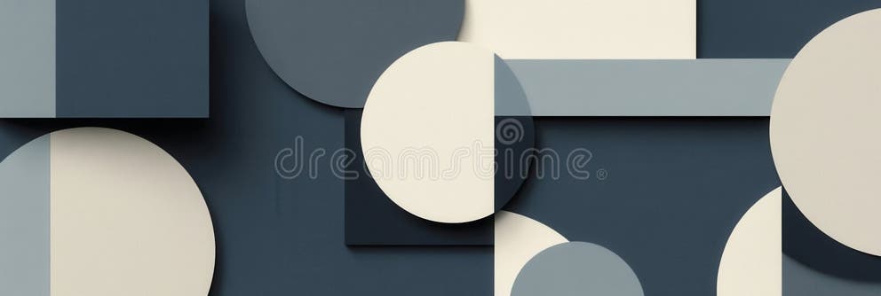 Structured Geometric Background in Angular Shapes Representing ...