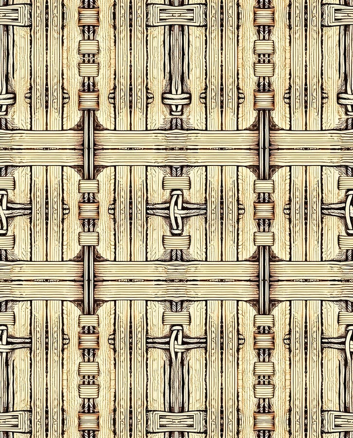 Ancient Textile-inspired Minimalist Design, Flowing Rhythm, Seamless ...