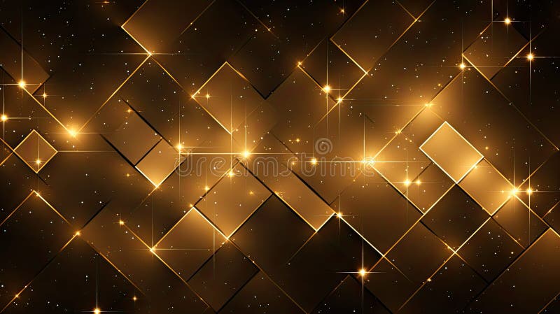 Structured Gold Lights Background Stock Illustration - Illustration of ...