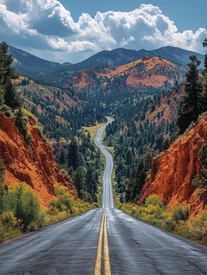 Highway Network Representation Stock Illustration - Illustration of ...