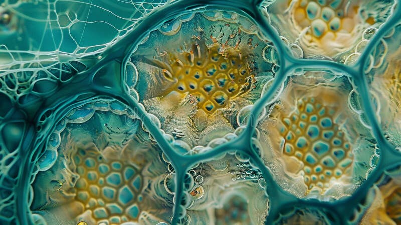 Onion Under A Microscope