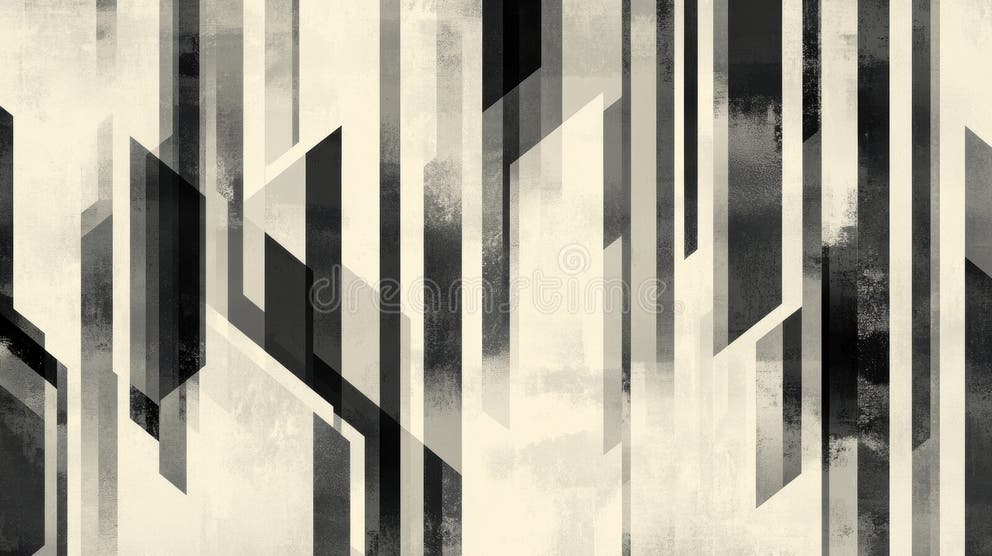 Structured Minimalistic Pattern of Abstract Layered Shadows Creating ...