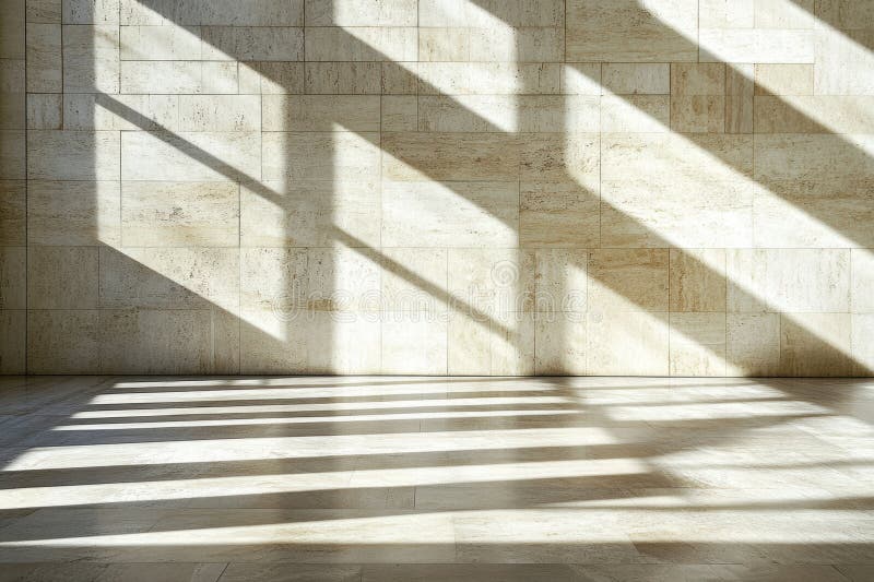 Structured Patterns of Layered Shadows Create Elegance with Neutral ...