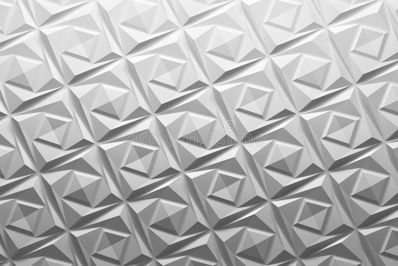 Structured Textured Pattern with Square Tiles Pyramids and Triangles ...