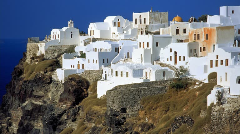 The Structures Display Smooth, Rounded Forms and Flat Roofs, with Pops ...