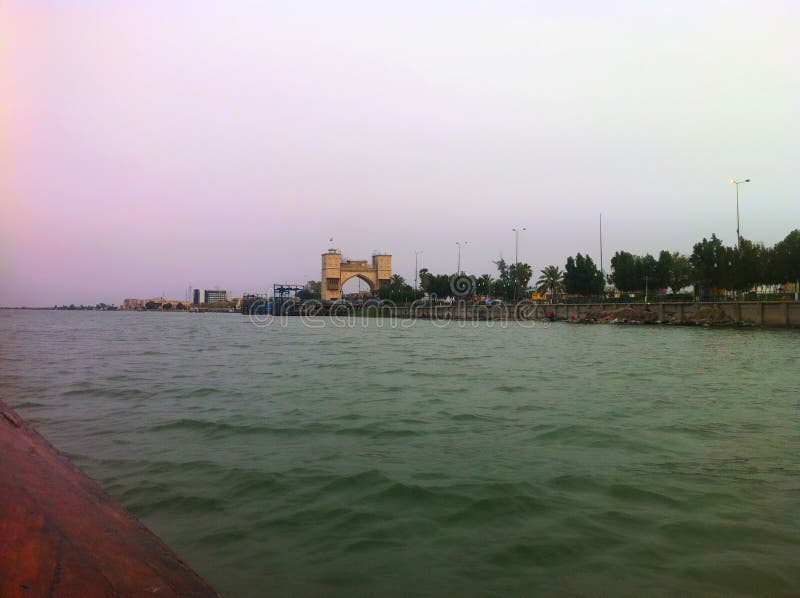 Shatt Al-Arab River in Basra Editorial Photography - Image of city ...