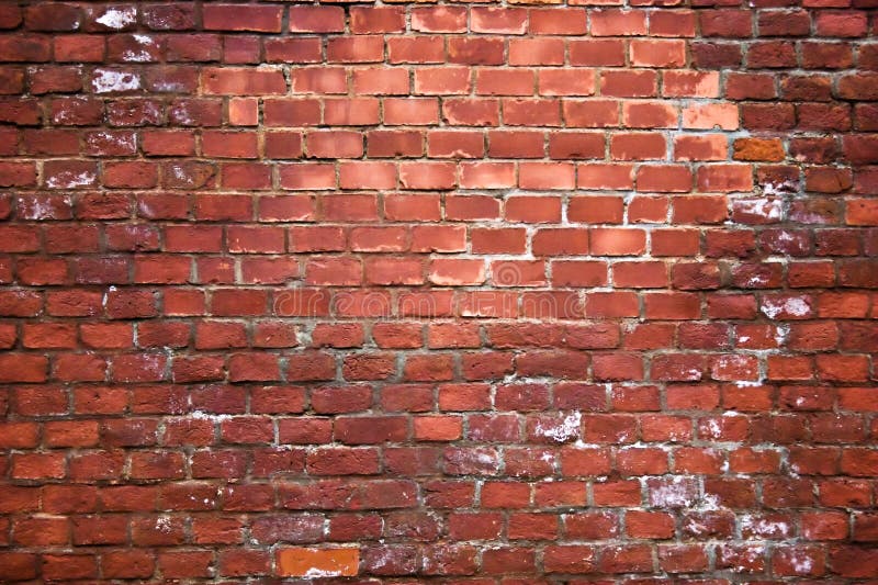 Structuur Van Een Oude Rode Bakstenen Muur Stock Foto - Image of rood ...