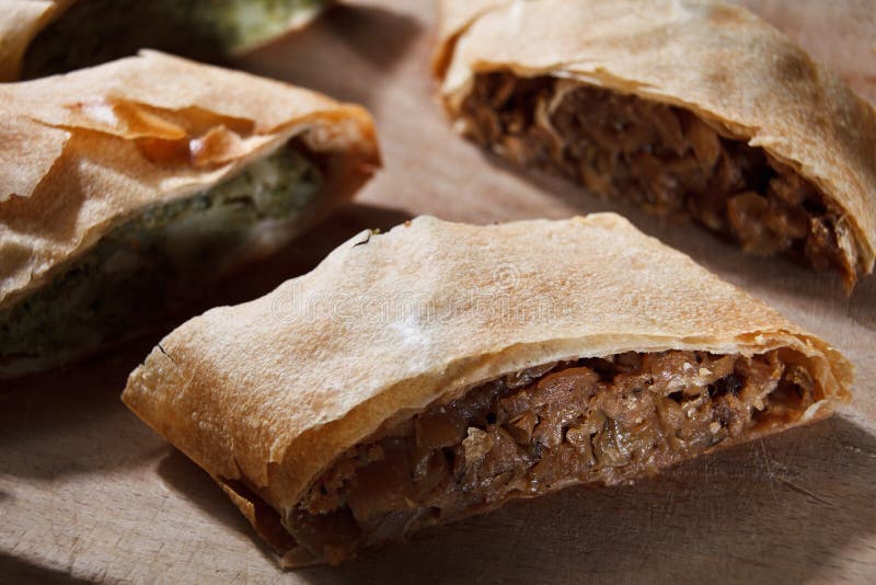 Strudel Filling with Green Cabbage Stock Image - Image of cabbage ...