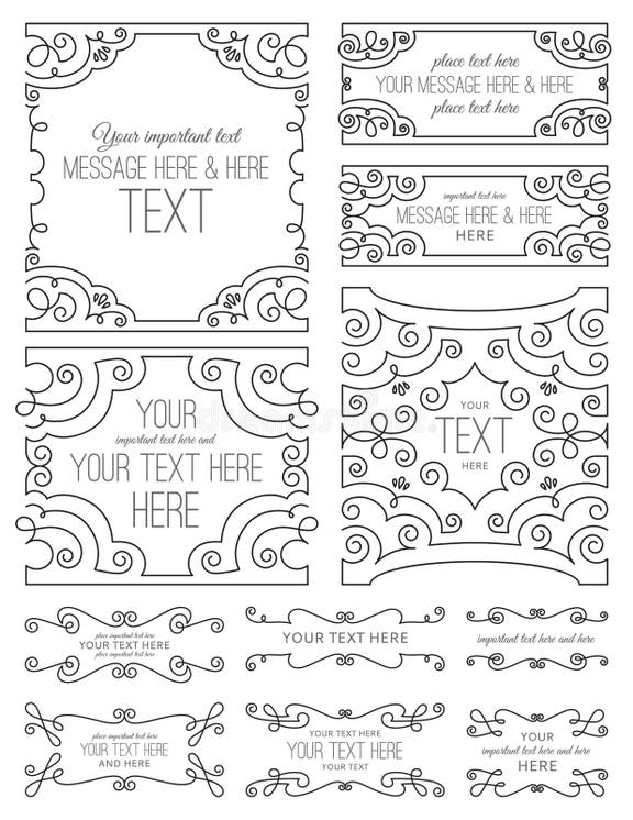 Strudel gestaltet zwei vektor abbildung. Illustration von schild - 60866866