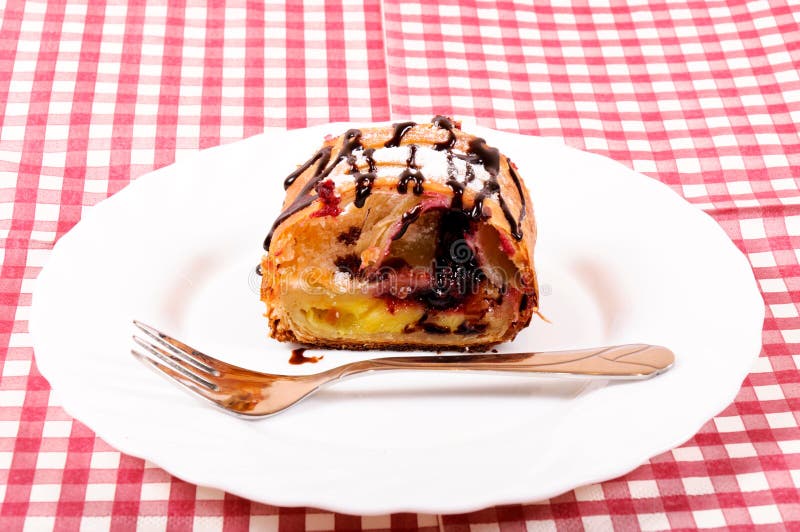 Strudla stock image. Image of healthy, dark, delicious - 26476061