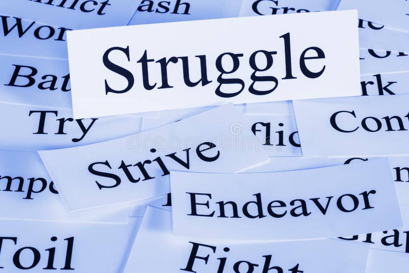 Struggle Concept in Words stock photo. Image of words - 135742712 Struggle Concept in Words stock photo. Image of words - 135742712