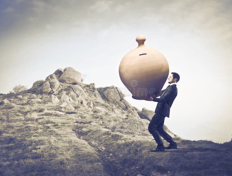 Struggle stock photo. Image of career, compete, male - 13558200