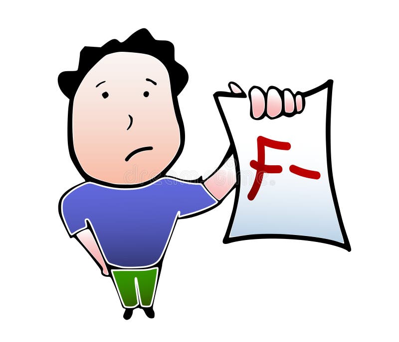 Failing Grade Clip Art