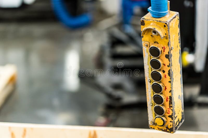 Strumento Del Telecomando Della Gru a Cavalletto Immagine Stock ...