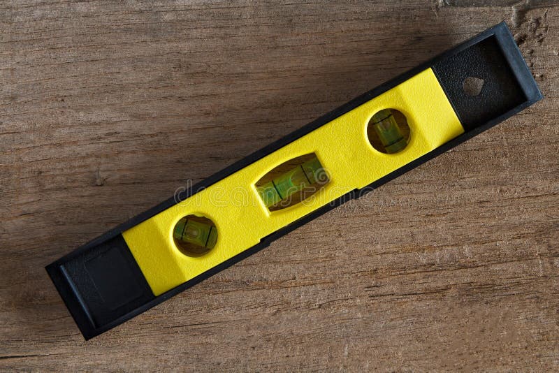 Strumento Della Livella A Bolla Fotografia Stock - Immagine di plastica ...