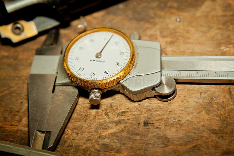 Strumento Di Misura Di Alta Precisione Fotografia Stock - Immagine di ...
