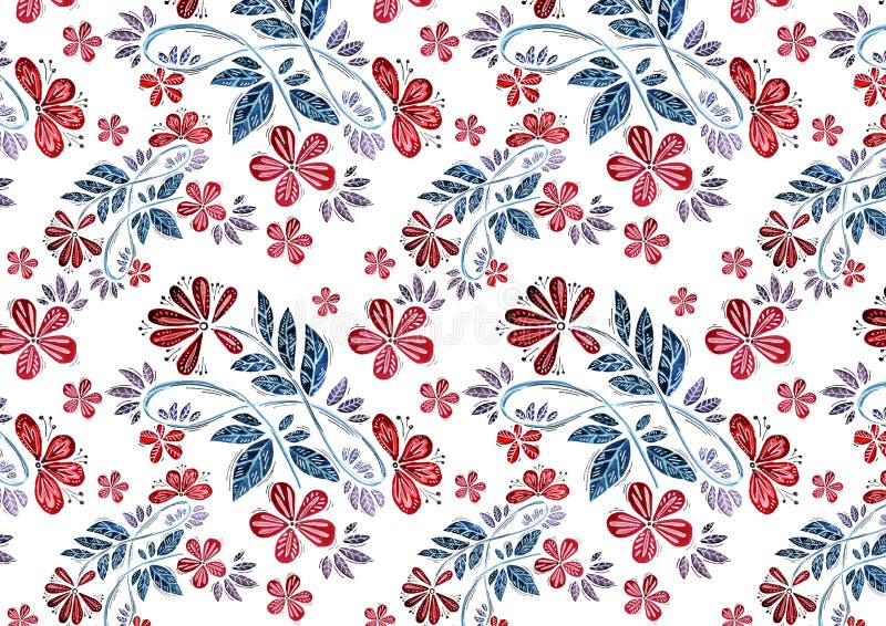 Struttura Degli Elementi Del Fiore Illustrazione di Stock ...