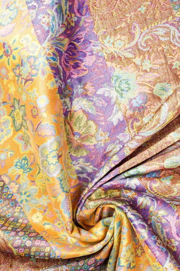 Struttura Del Tessuto Del Broccato Immagine Stock - Immagine di deco ...
