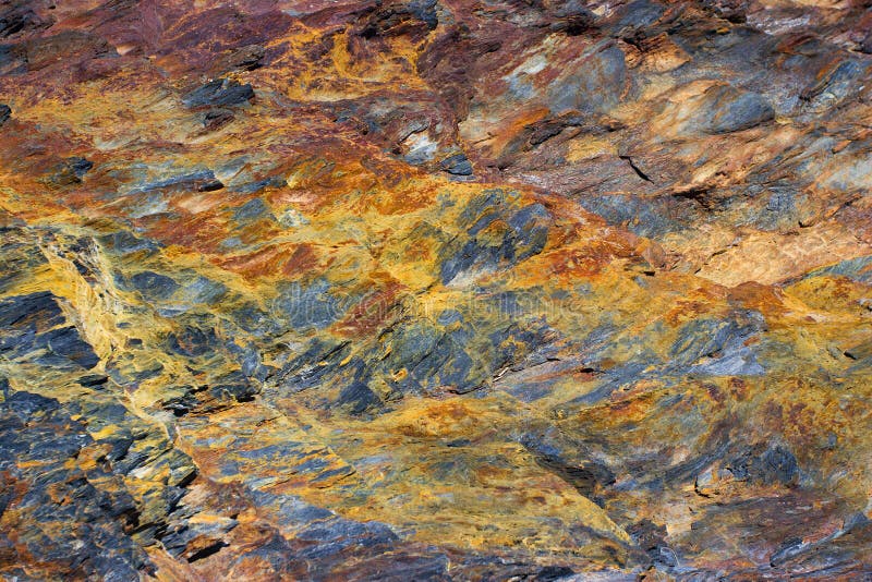 Struttura Della Roccia Vulcanica Fotografia Stock - Immagine di ...