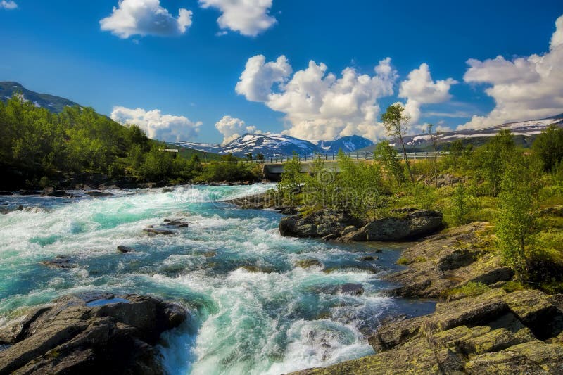 Stryn in Norway stock photo. Image of beautiful, range - 46097828