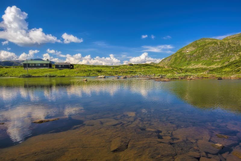 Stryn in Norway stock image. Image of peaceful, fjord - 46098041