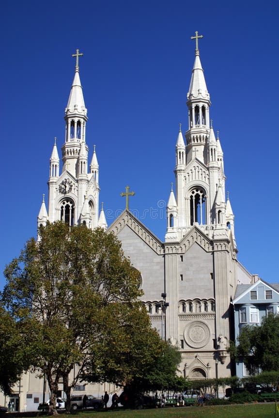 Sts. Peter and Paul Church stock image. Image of beach - 3328379