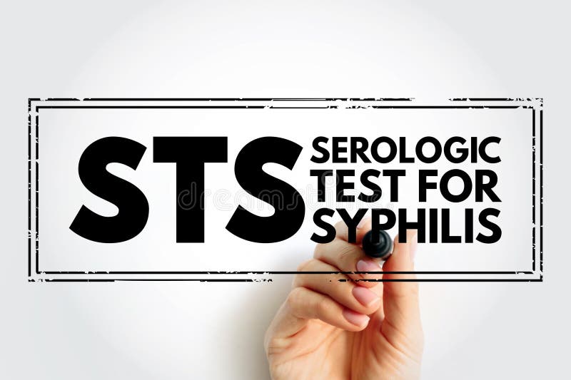 STS - Serologic Test for Syphilis Acronym, Medical Concept Background ...