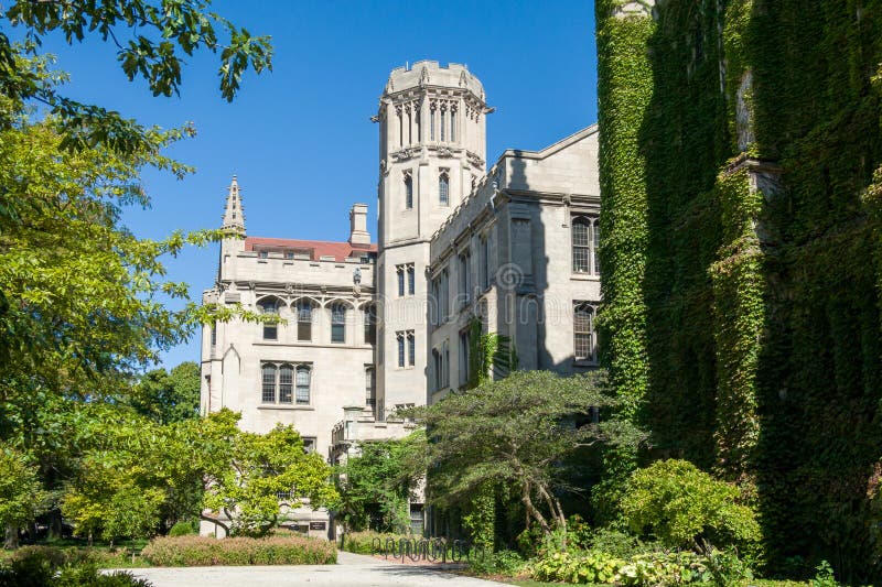 Stuart Hall on the Campus of the University of Chicago Editorial Image ...