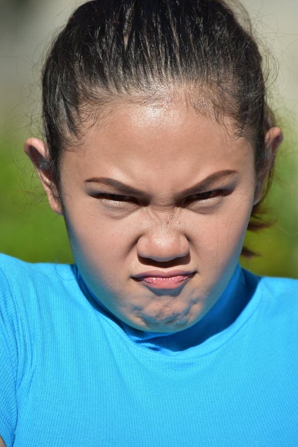 Stubborn Attractive Diverse Person Stock Image - Image of obstinate ...