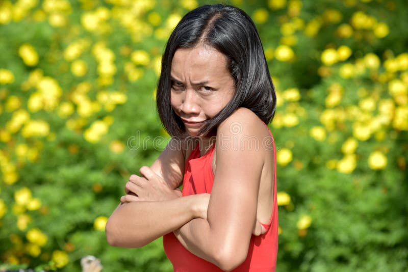 Stubborn Female Woman stock photo. Image of ornery, beautiful - 130626602