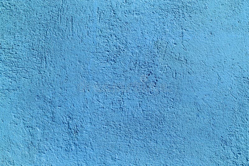 Stucco Blue Wall Background or Texture Stock Image - Image of level ...