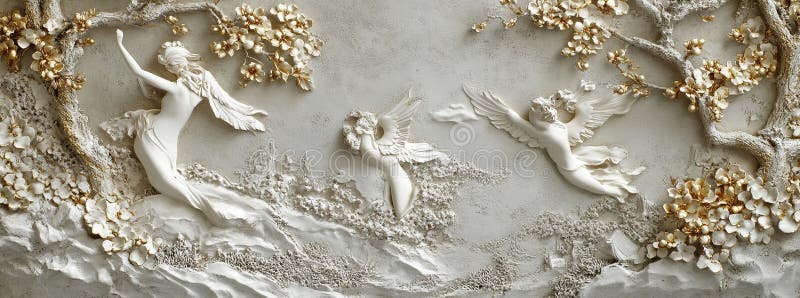 Stucco Gold Elements Embellished Walls Stock Photos - Free & Royalty ...