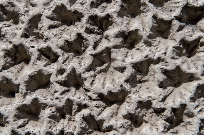 Stucco Wall Pattern with Rough Texture Surface in Krakow, Poland Stock ...