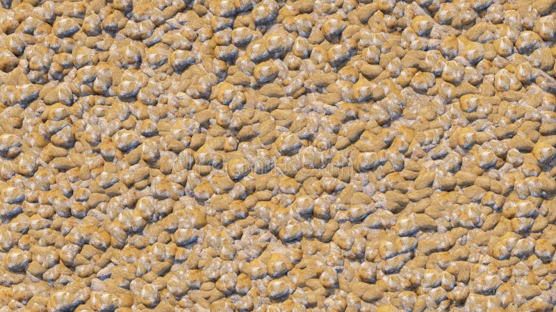 Stucco Wall Stone Texture Concrete Rough Background 3D Illustration ...