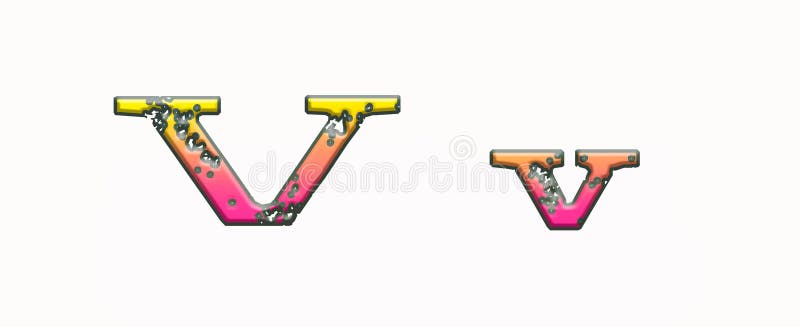 Stud Font Fonts Gradient Sans Serif Alphabet Letters Calligraphy Letter ...