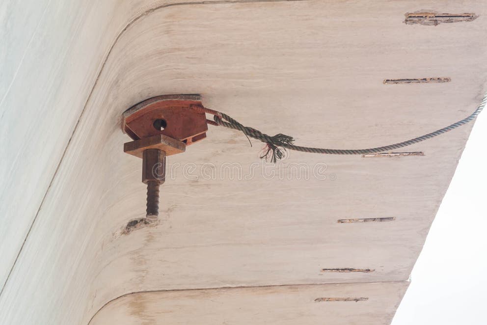 Stud with nut to sling stock photo. Image of iron, construction - 73430568