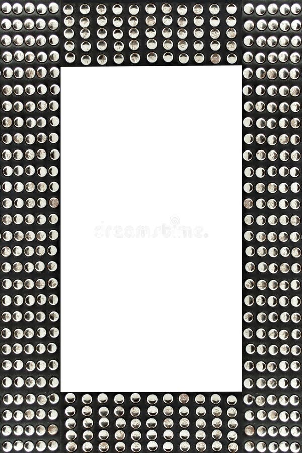 Studded frame stock illustration. Illustration of fashionable - 1432277