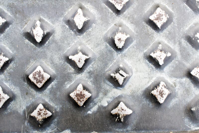 Studded metal stock photo. Image of abstract, pattern - 61182600