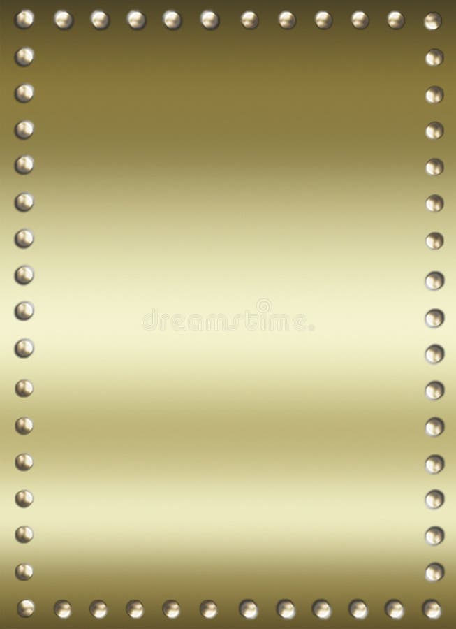 Studded Metallic Gold Background Stock Image - Image of bright ...