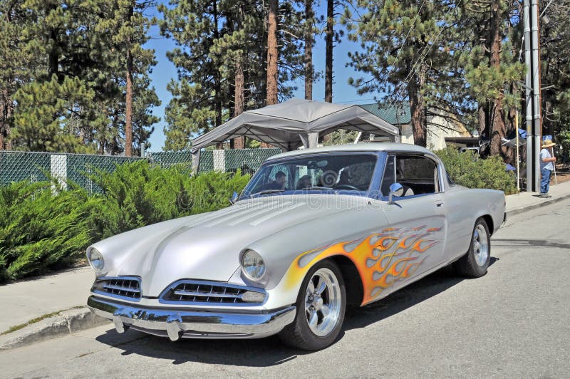 Red Studebaker editorial photo. Image of nostalgia, automotive - 34960431