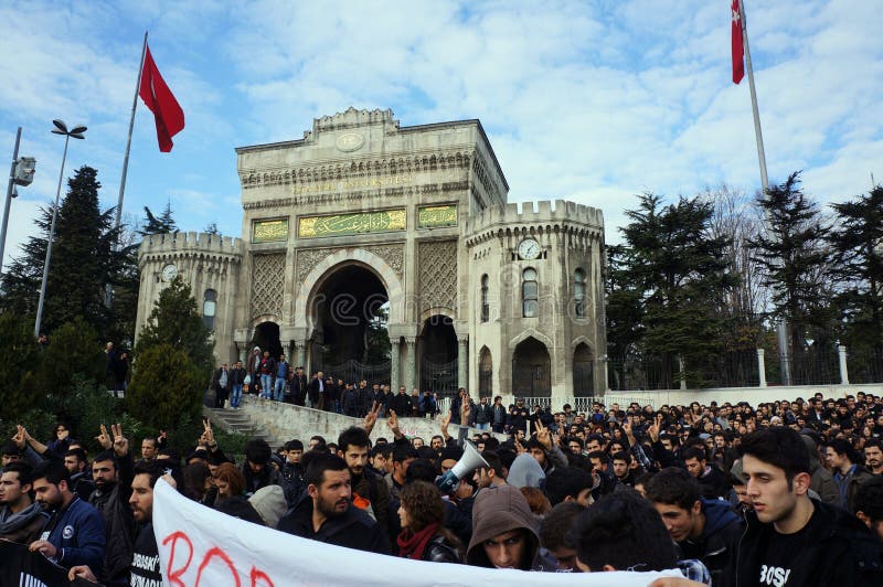 Studends Protest editorial image. Image of protest, istanbul - 28397365